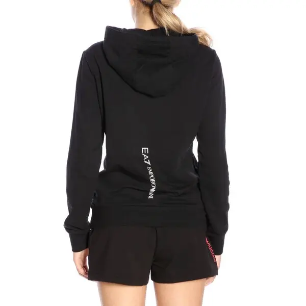 EA7 Logo Hooded Sweater