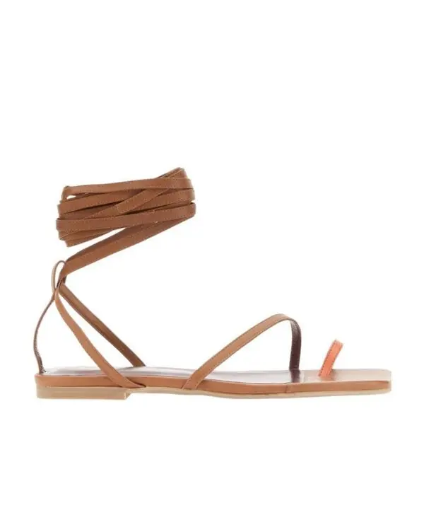 Staud Nicola Gladiator Sandal - Brown