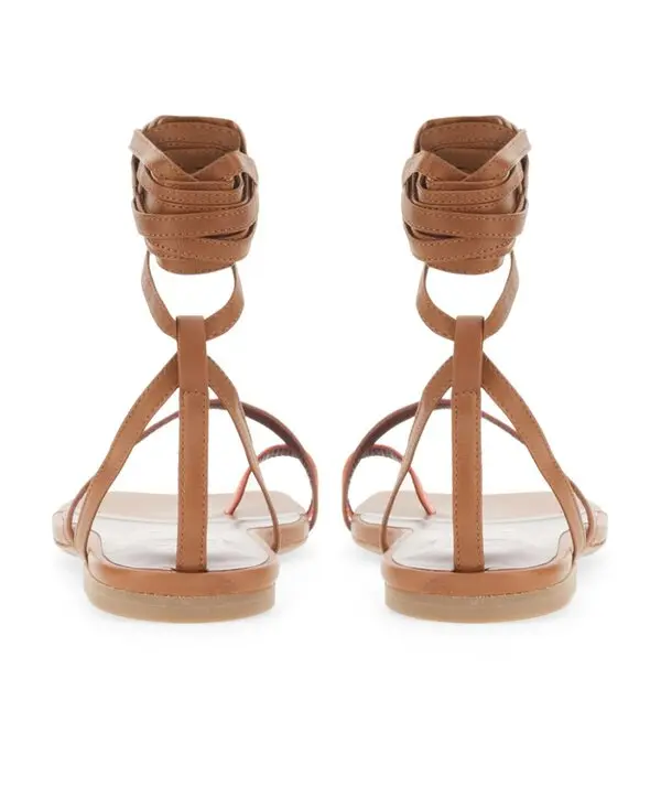 Staud Nicola Gladiator Sandal - Brown