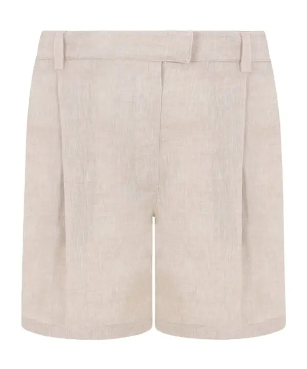 Brunello Cucinelli Darted Elasticated Waistband Wide Leg Shorts