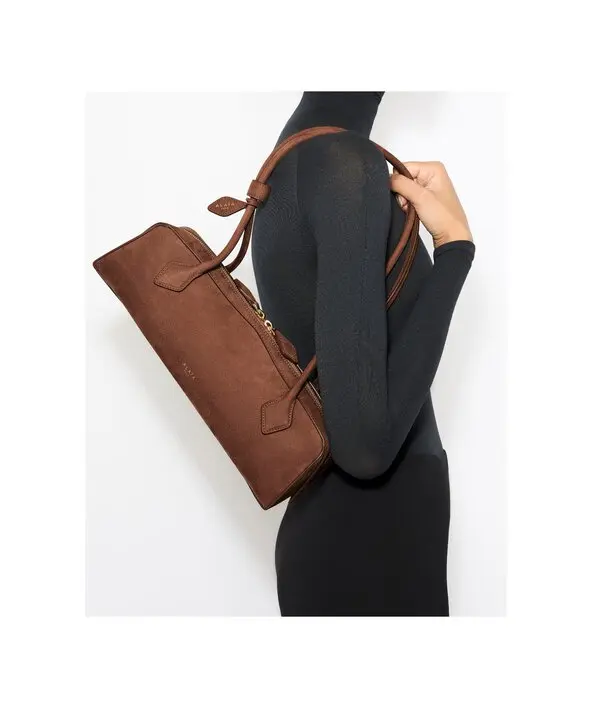 Alaïa Le Teckel Medium Shoulder Bag - Brown