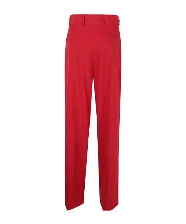 Dries Van Noten Belted Pleated Casual Pants
