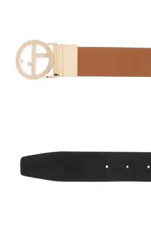 Giorgio Armani Two-tone Reversible Belt