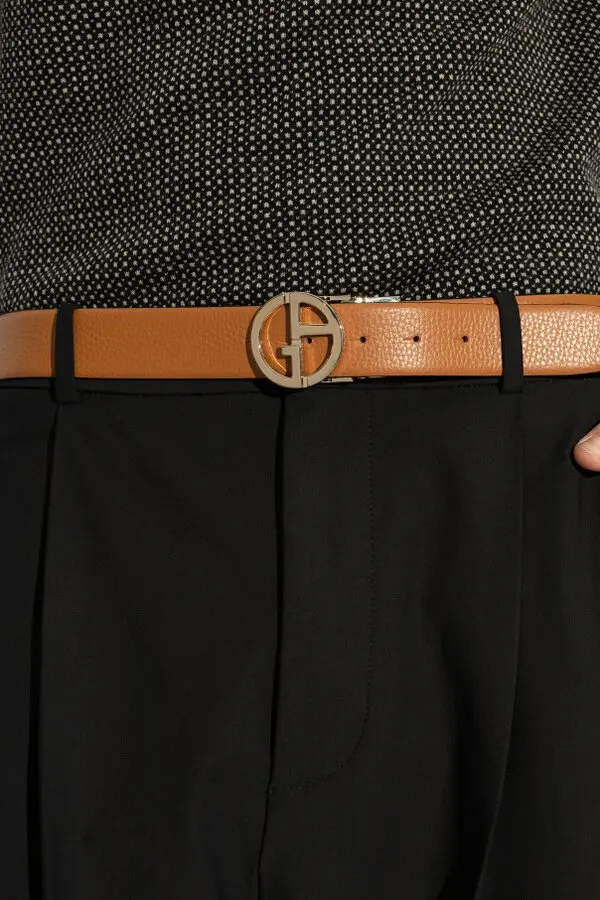 Giorgio Armani Two-tone Reversible Belt