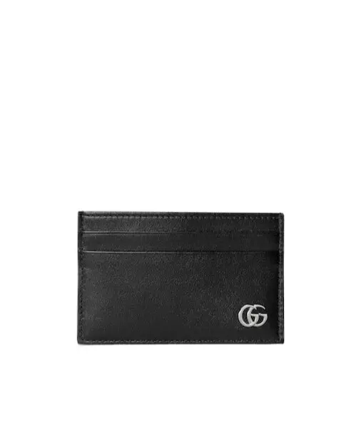 Gucci Gg Marmont Card Case - Black