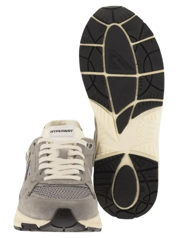 AUTRY Hyperway Lace-up Sneakers - Nude