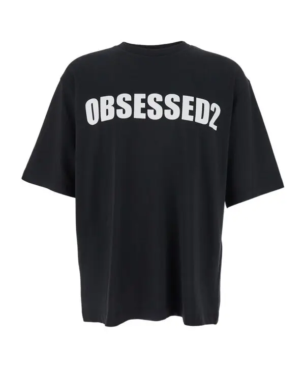 Dsquared2 Short Sleeve Crewneck T-shirt - Black