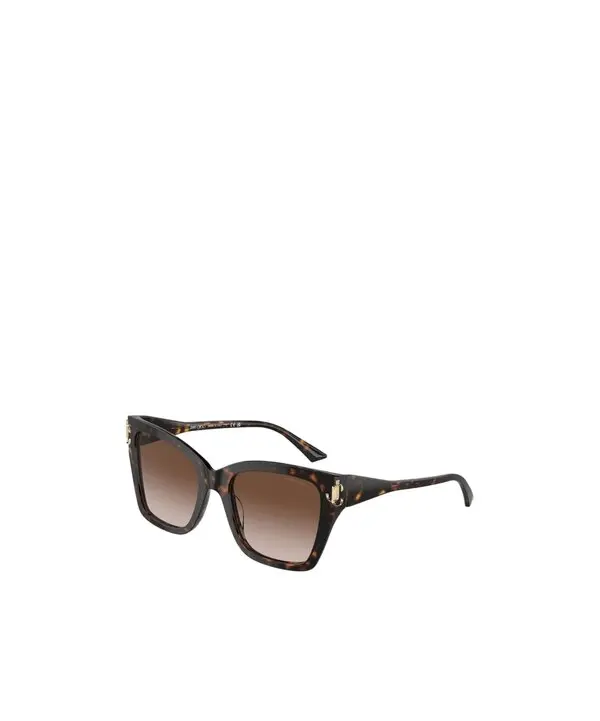 JIMMY CHOO Logo Sunglasses - Black