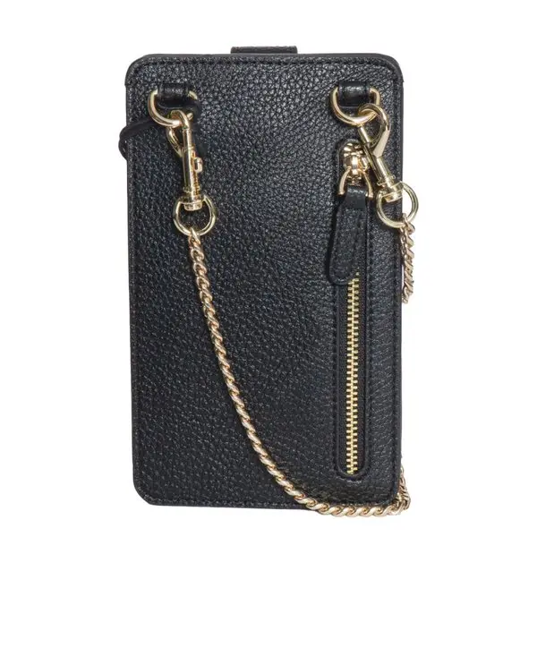 Versace Logo-buckled Chain Wallet