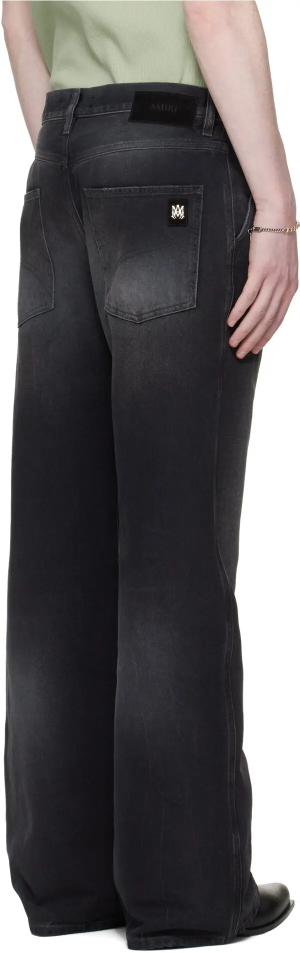 Amiri Bootcut Jeans - Black