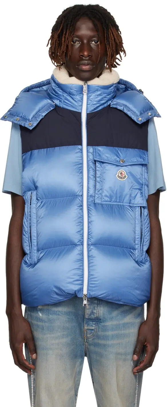Moncler Oust Vest - Blue