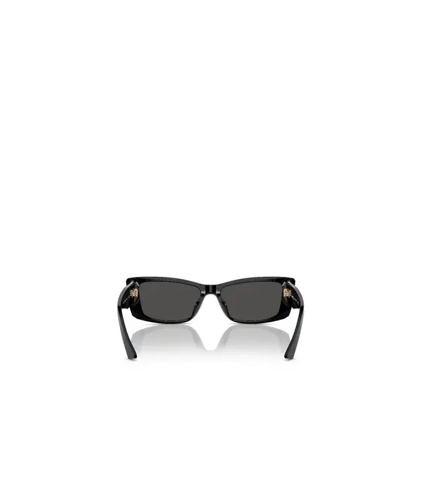 JIMMY CHOO Rectangle Frame Sunglasses - Black