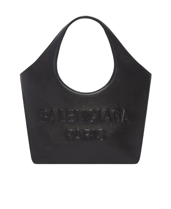Balenciaga Logo Debossed Loop Handle Tote Bag