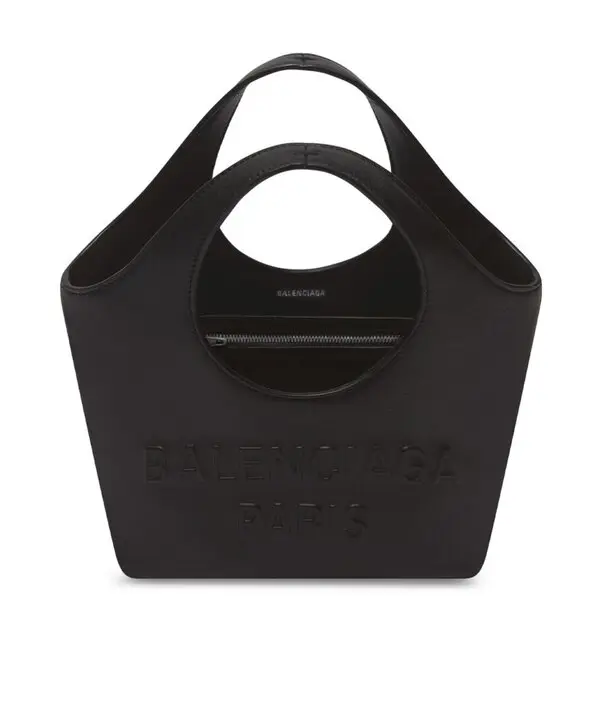 Balenciaga Logo Debossed Loop Handle Tote Bag