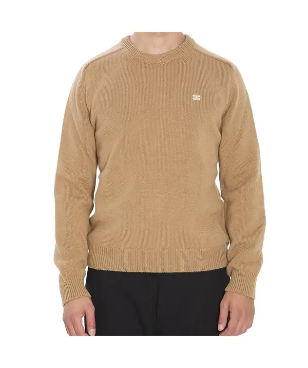Celine Crew Neck Sweater In Wool And Cashmere
