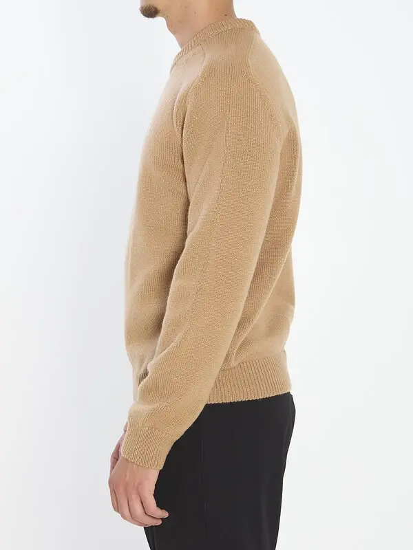 Celine Crew Neck Sweater In Wool And Cashmere