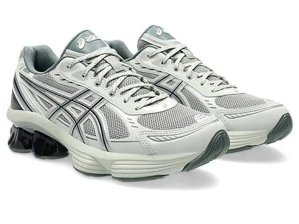 Asics Gel-kinetic Fluent Lace-up Sneakers - Gray