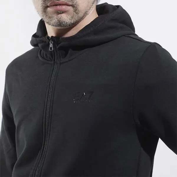 EA7 Long-sleeve Zip-up Hooded Jacket