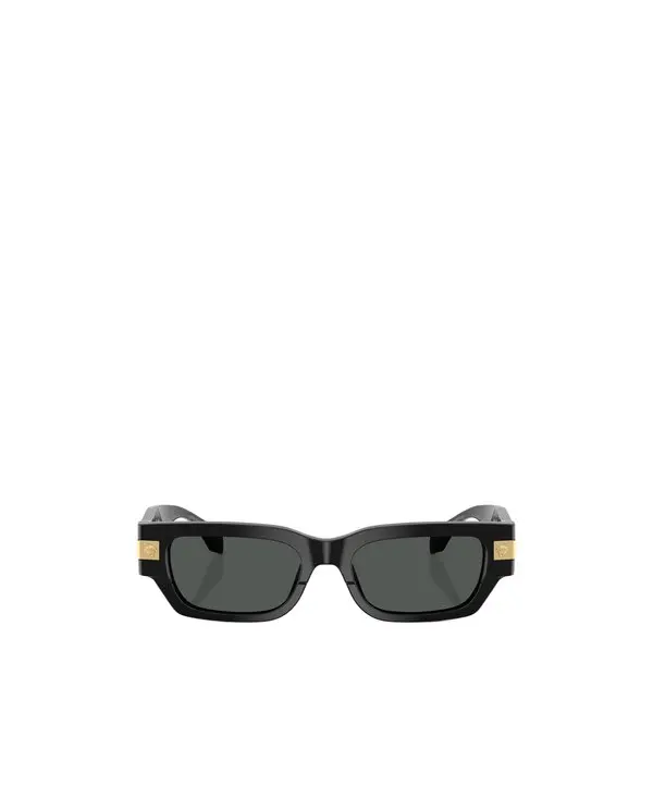Versace Rectangle Frame Sunglasses - Black