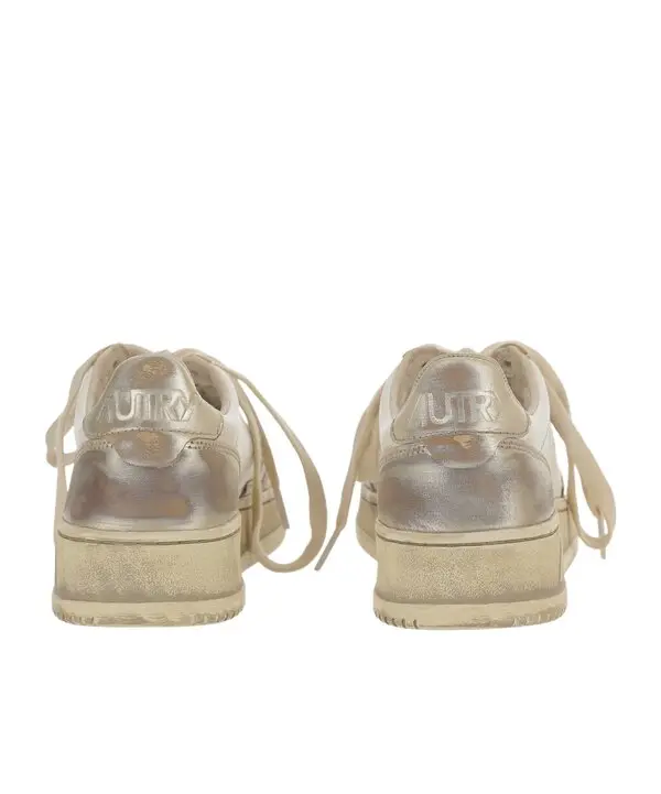 AUTRY Medalist Super Vintage Low-top Sneakers - Nude