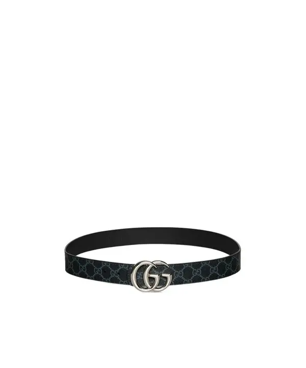 Gucci Gg Marmont Reversible Belt - Black