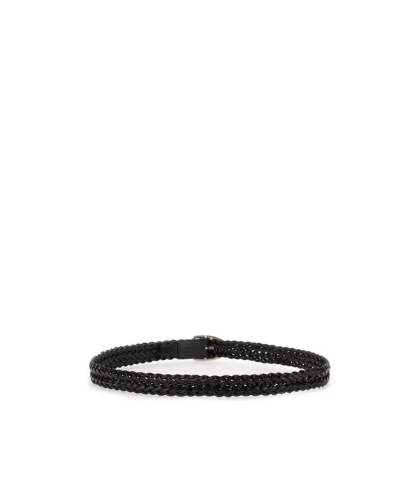 TOM FORD Braided Belt - Black