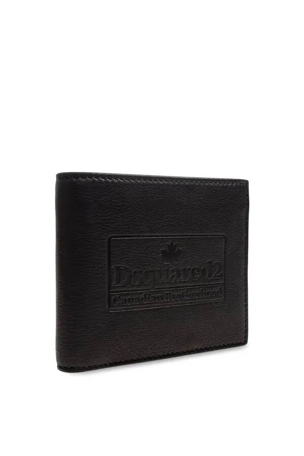 Dsquared2 Embossed Logo Leather Wallet