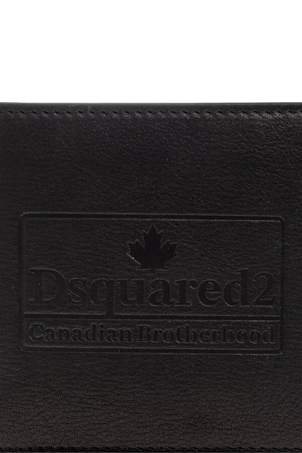 Dsquared2 Embossed Logo Leather Wallet