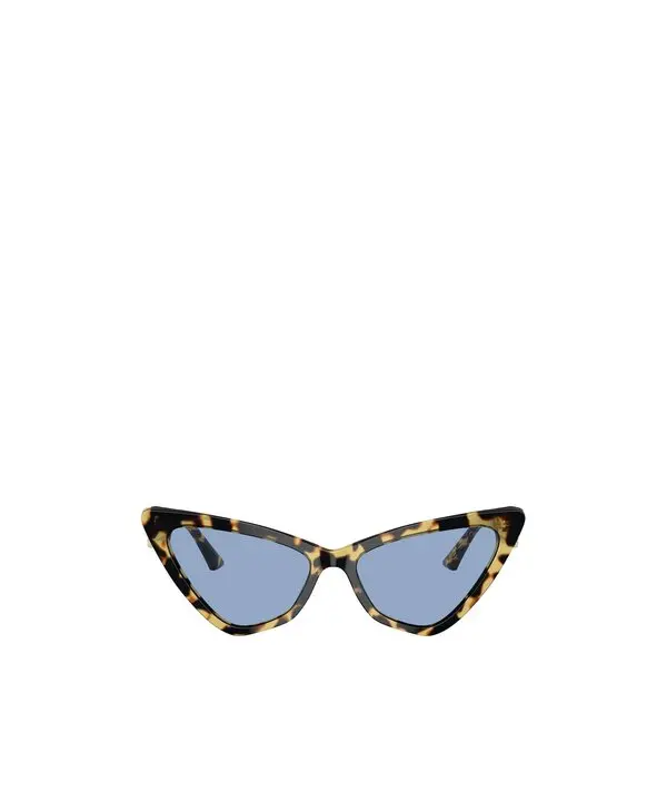 JIMMY CHOO Cat Eye Sunglasses With Logo Embellishment - Blue