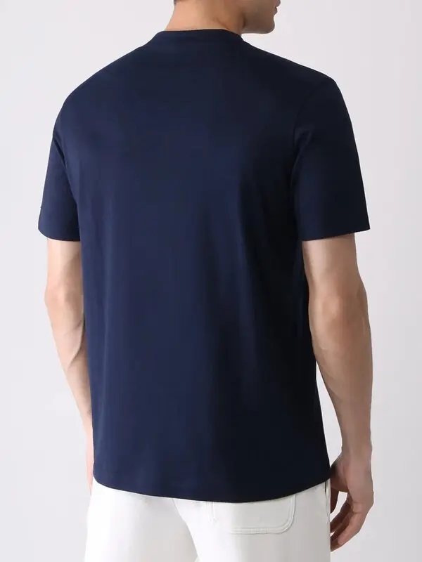 PAUL  SHARK Logo Pattern T-shirt