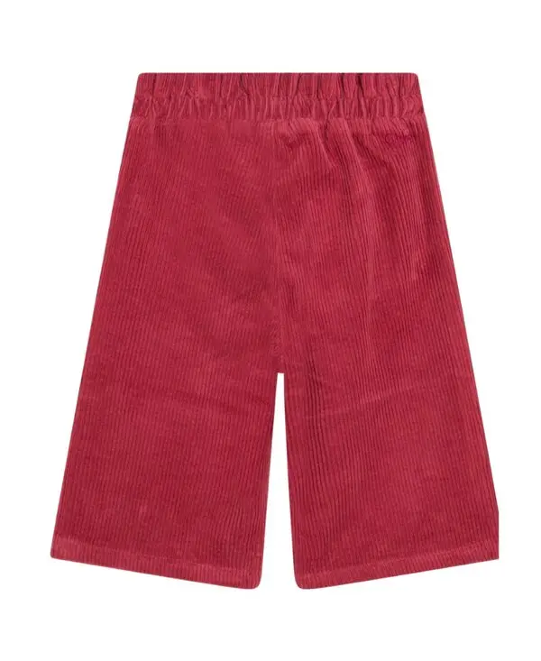 Chloé Corduroy Straight-leg Trousers - Red