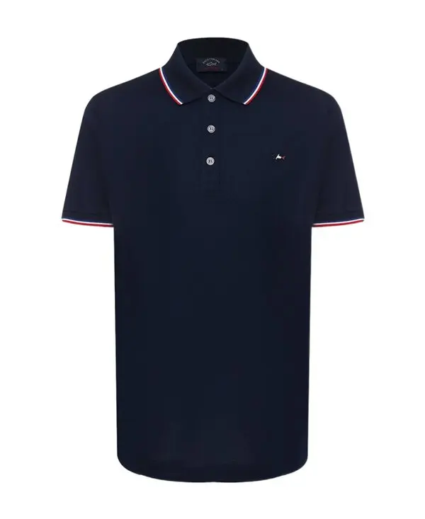 PAUL  SHARK Logo Short-sleeved Polo Shirt