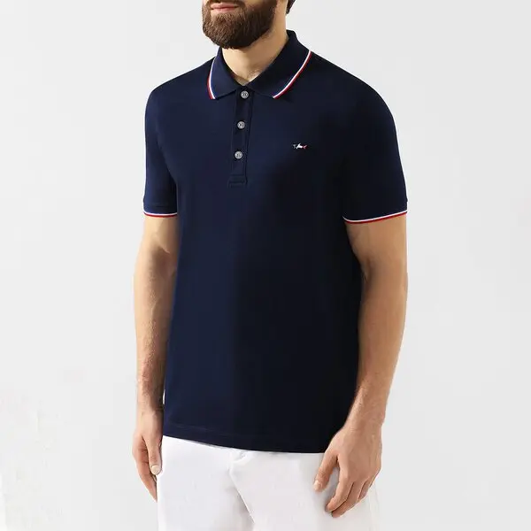 PAUL  SHARK Logo Short-sleeved Polo Shirt