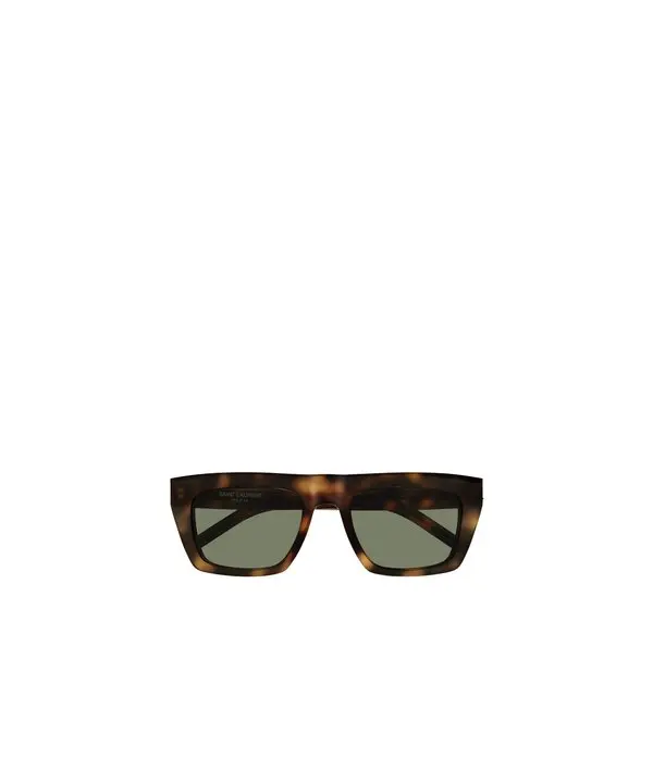 Saint Laurent Rectangular Frame Sunglasses - Black