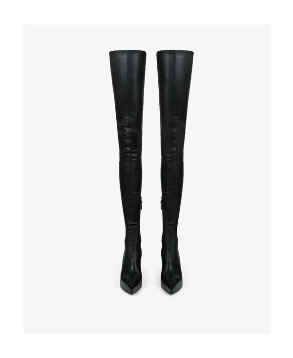 Givenchy Pointed Tote Thigh High Boots