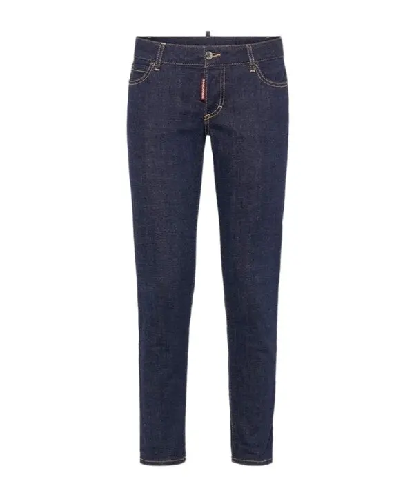 Dsquared2 Logo Patch Jennifer Jeans - Black