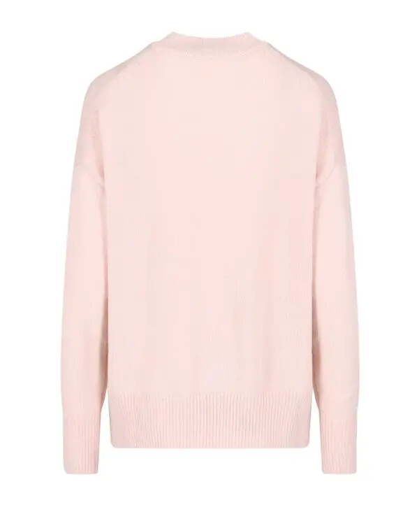 JIL SANDER Crewneck Knitted Jumper - Pink