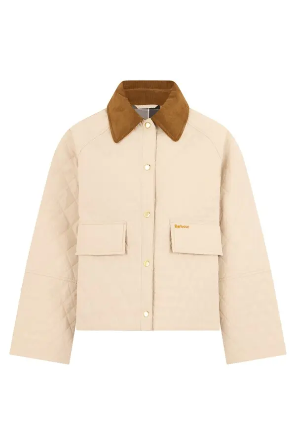 Barbour Quilted Corduroy Collar Jacket