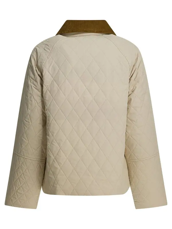 Barbour Quilted Corduroy Collar Jacket