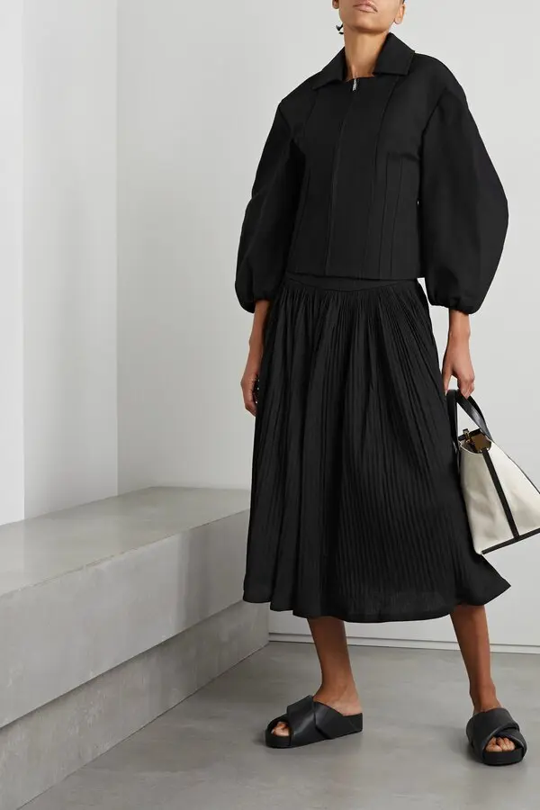 JIL SANDER Lapel Long-sleeved Jacket
