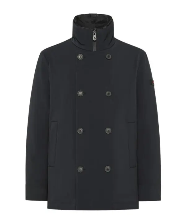 Peuterey Militao Double-breasted Jacket - Graphite Blue