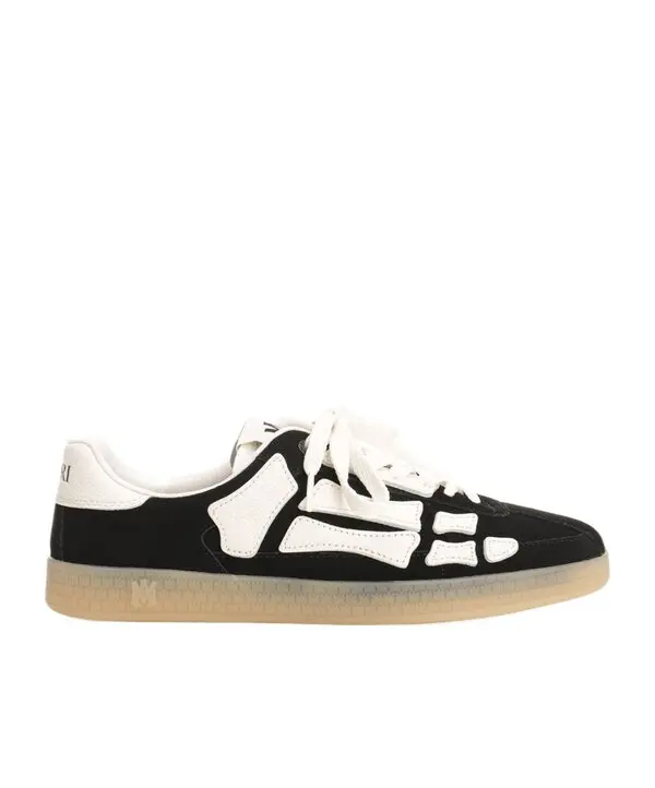 Amiri Pacific Bones Lace-up Sneakers - Black