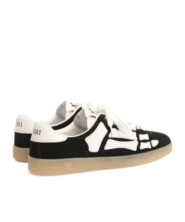 Amiri Pacific Bones Lace-up Sneakers - Black