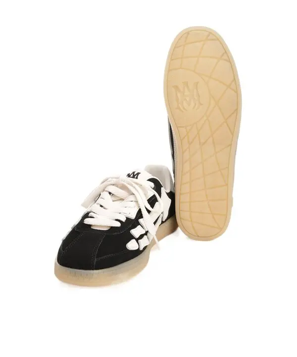 Amiri Pacific Bones Lace-up Sneakers - Black