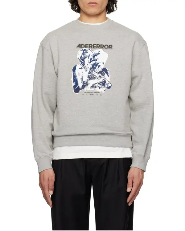 ADER ERROR Long Sleeve Sweatshirt - White
