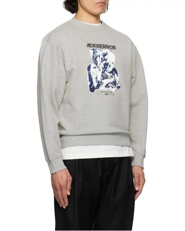ADER ERROR Long Sleeve Sweatshirt - White