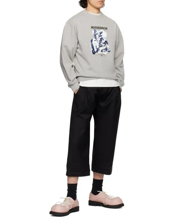 ADER ERROR Long Sleeve Sweatshirt - White
