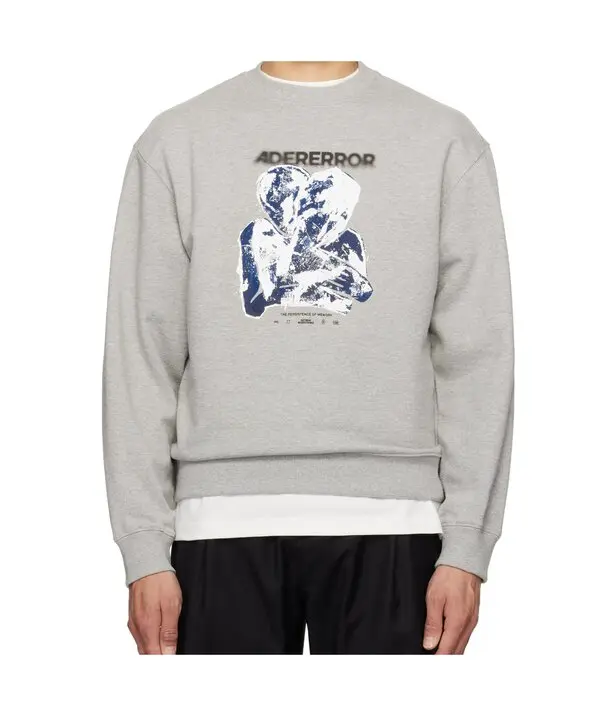 ADER ERROR Long Sleeve Sweatshirt - White