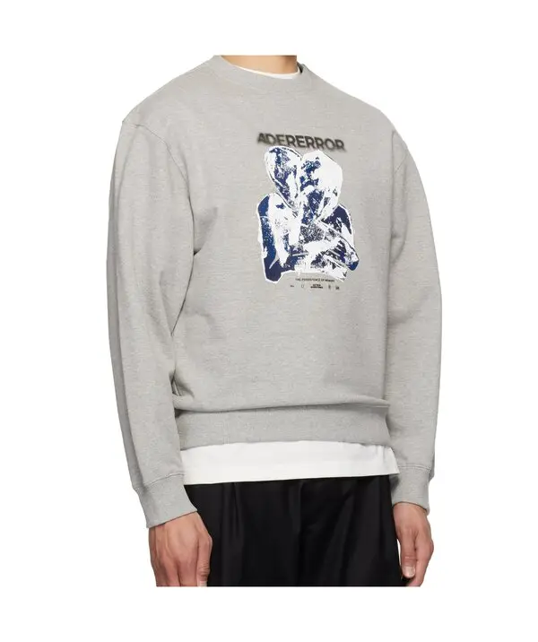 ADER ERROR Long Sleeve Sweatshirt - White