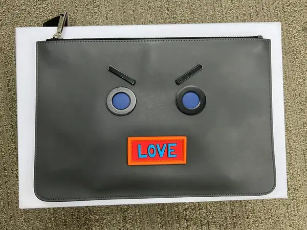 Fendi Love Clutch